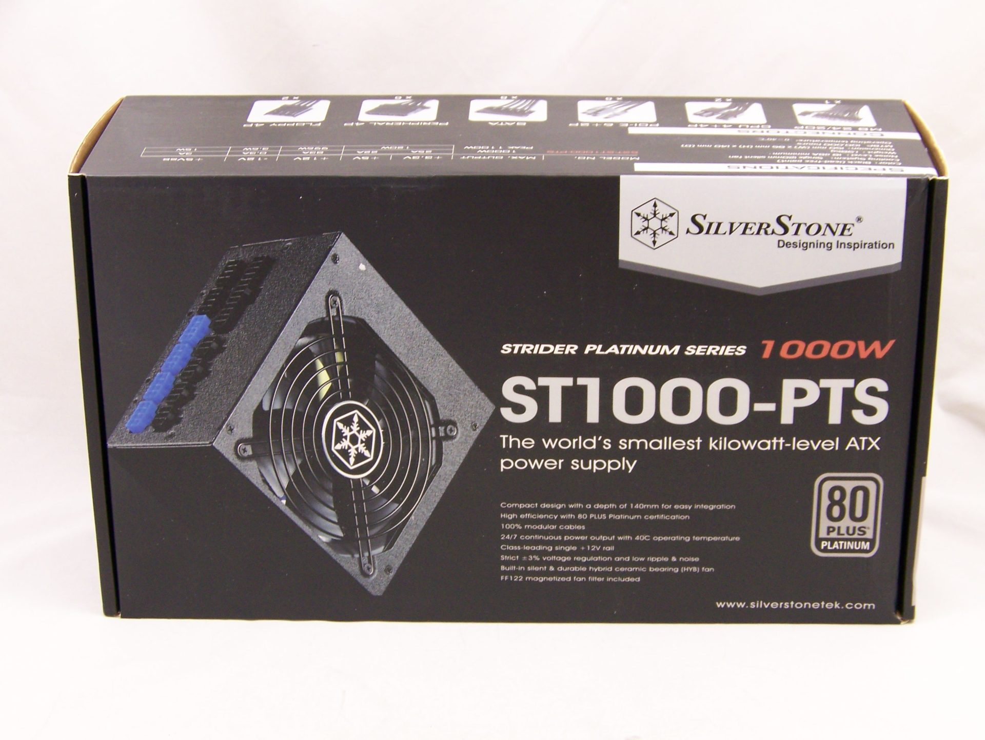 SilverStone Strider Platinum 1000W (ST1000-PTS) Power Supply Review ...