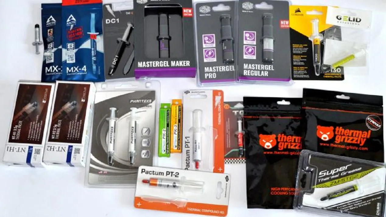 Multiple Thermal Paste Comparisons and Review