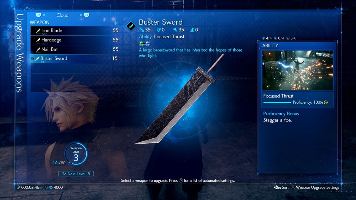 New Final Fantasy VII Remake Screens Tease Revamped Weapons and Materia ...