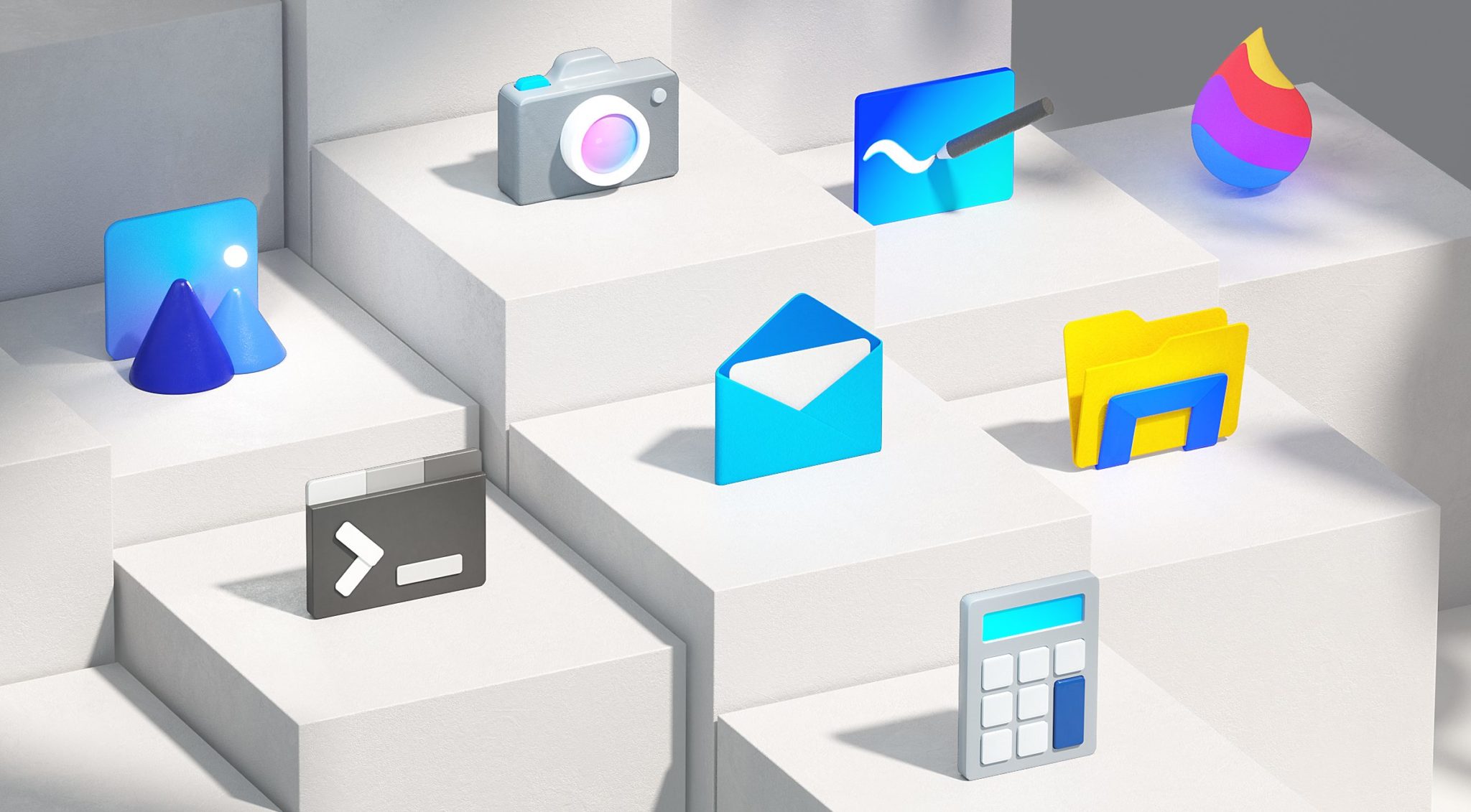 Microsoft Teases 100+ Redesigned Windows Icons Based on “Fluent Design ...