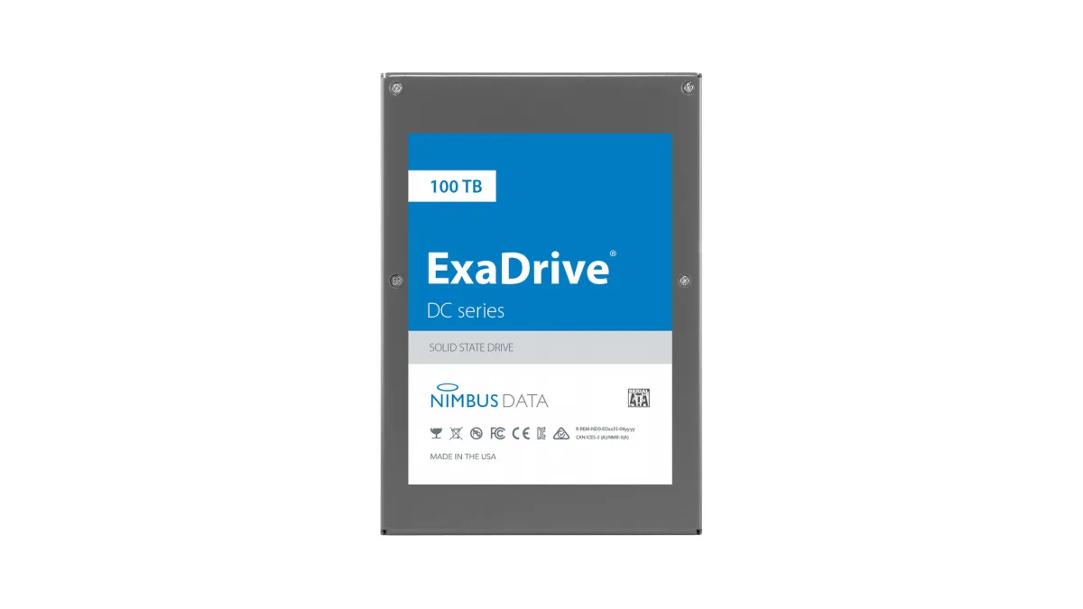 100 TB SSD Now Available for Only $40,000