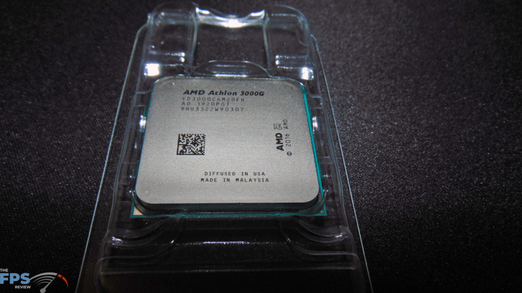 AMD Athlon 3000G Review with Overclocking