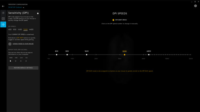 Logitech Enables 25,600 DPI Setting for Select Gaming Mice