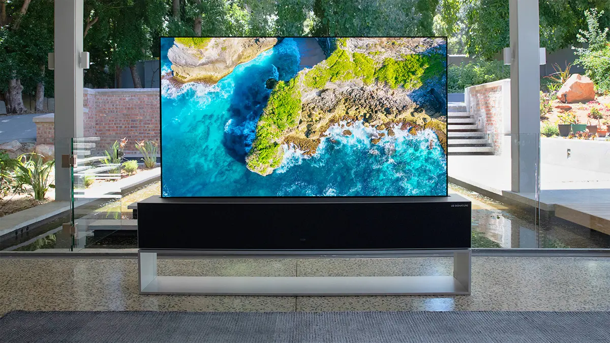 LG Launches World's First 4K Rollable TV for $87,000