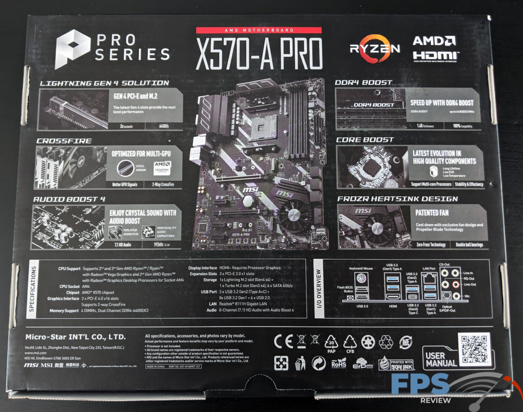 MSI X570-A PRO Motherboard Review