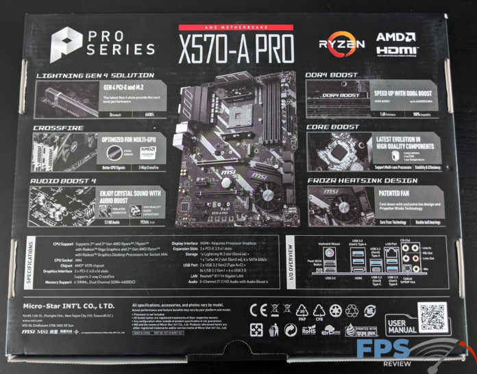 MSI X570-A PRO Motherboard Review