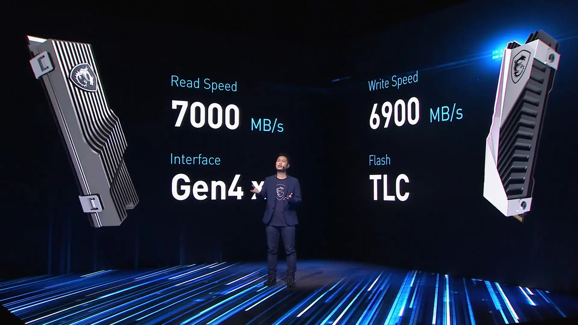 MSI Entering SSD Market with 7,000 MB/s PCIe 4.0 NVMe Drives for Gamers