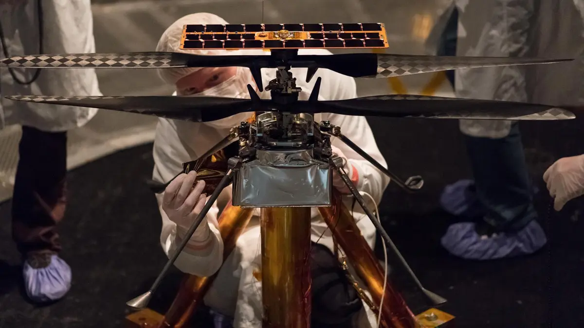 Mars Perseverance Rover's Helicopter Runs on Linux