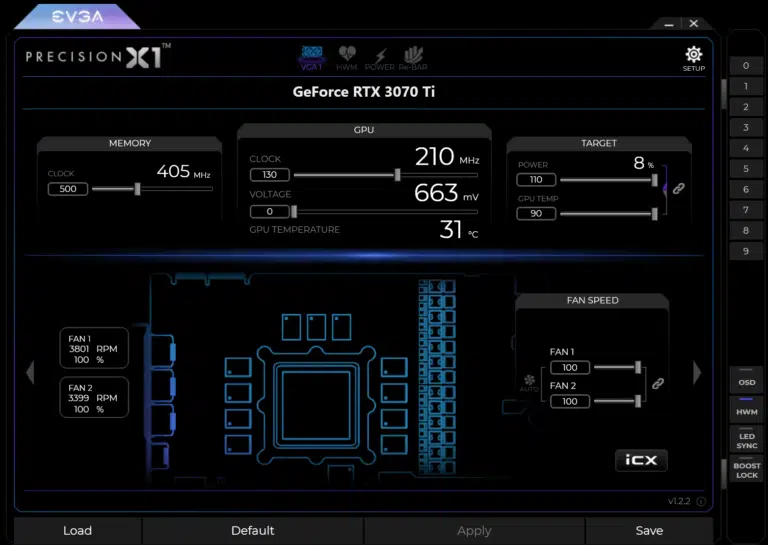 Overclocking NVIDIA GeForce RTX 3070 Ti Founders Edition