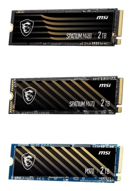 MSI Launches Its First SSD Product Line, SPATIUM