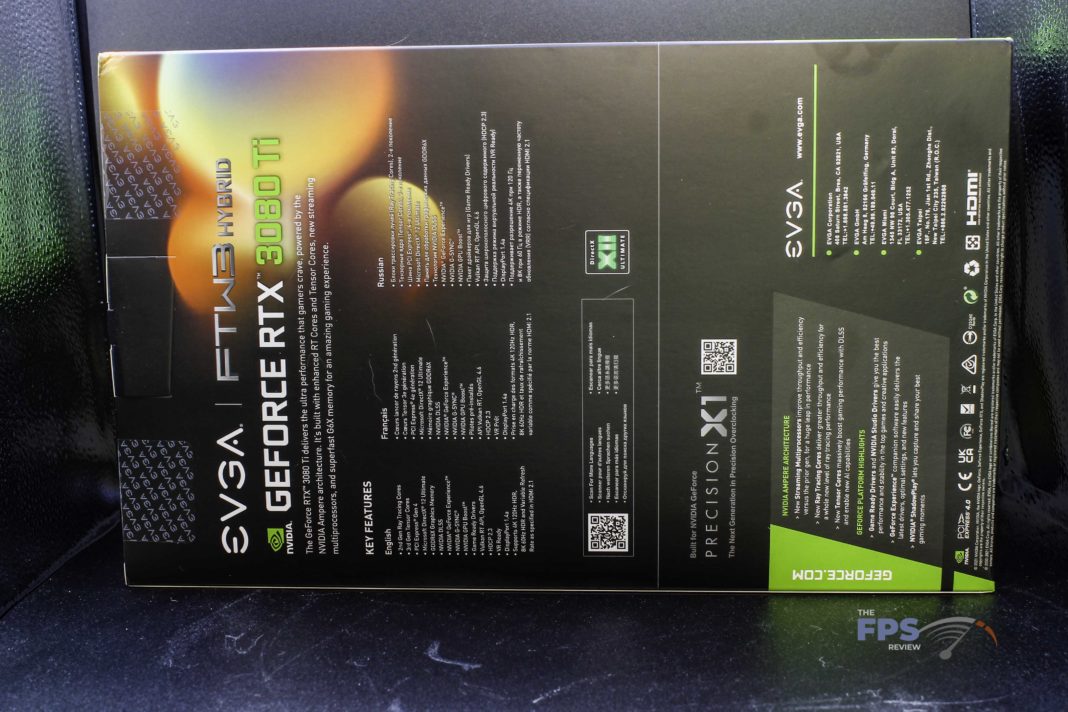 EVGA GeForce RTX 3080 Ti FTW3 ULTRA HYBRID GAMING Review