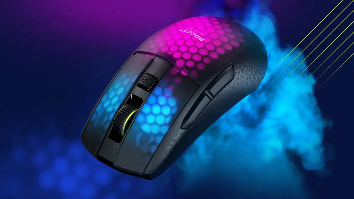 ROCCAT's Wireless Burst Pro Air PC Gaming Mouse Now Available