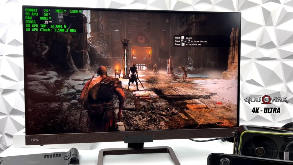 Steam Deck Tested with External Radeon RX 6900 XT GPU