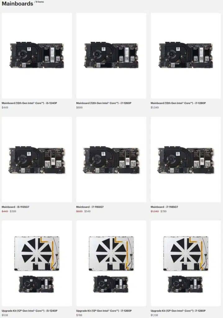 Framework Shows Off Intel 12th Gen CPU Upgrade Kits for Its Modifiable ...