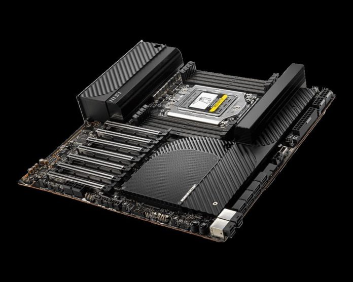 MSI Reveals Full Specifications for WS WRX80 AMD Ryzen TR Motherboard