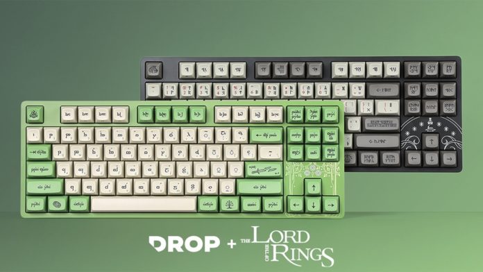 The Lord of the Rings Dwarvish and Elvish Mechanical Keyboards Listed ...