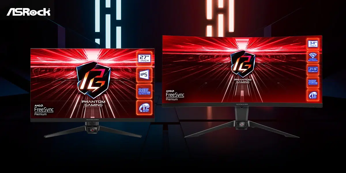 ASRock Announces Its First Gaming Monitors, including Phantom Gaming ...