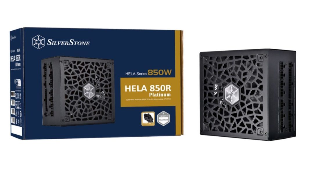 SilverStone Announces HELA 850R Platinum ATX 3.0 and PCIe Gen5 Power Supply