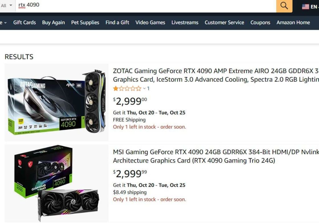 Scalpers Returned With the Launch of GeForce RTX 4090 Graphics Cards