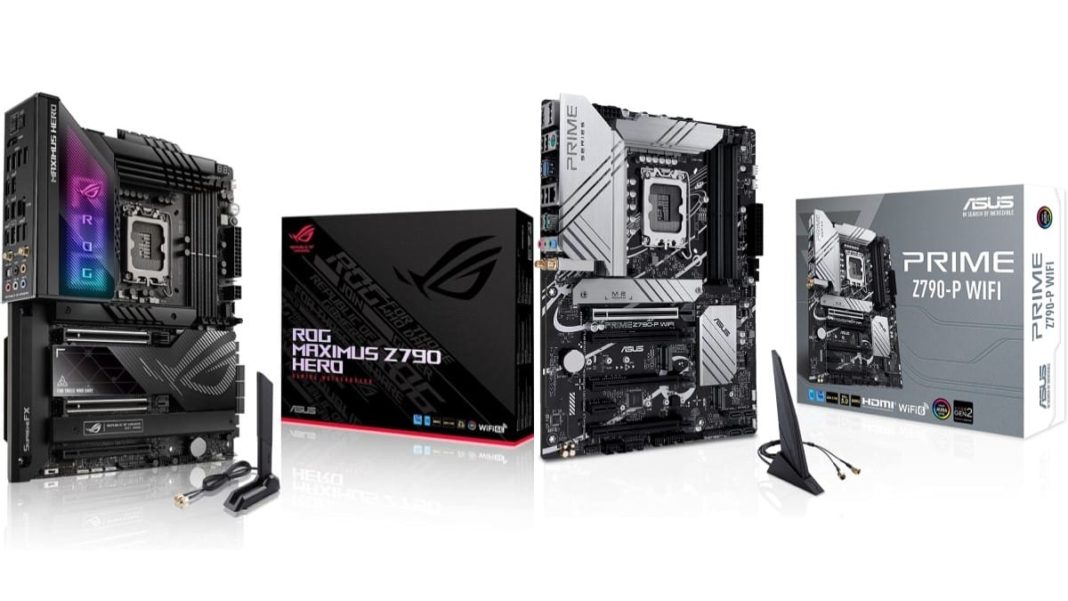 ASUS ROG Maximus and Prime Z790 Motherboards Spotted on Amazon