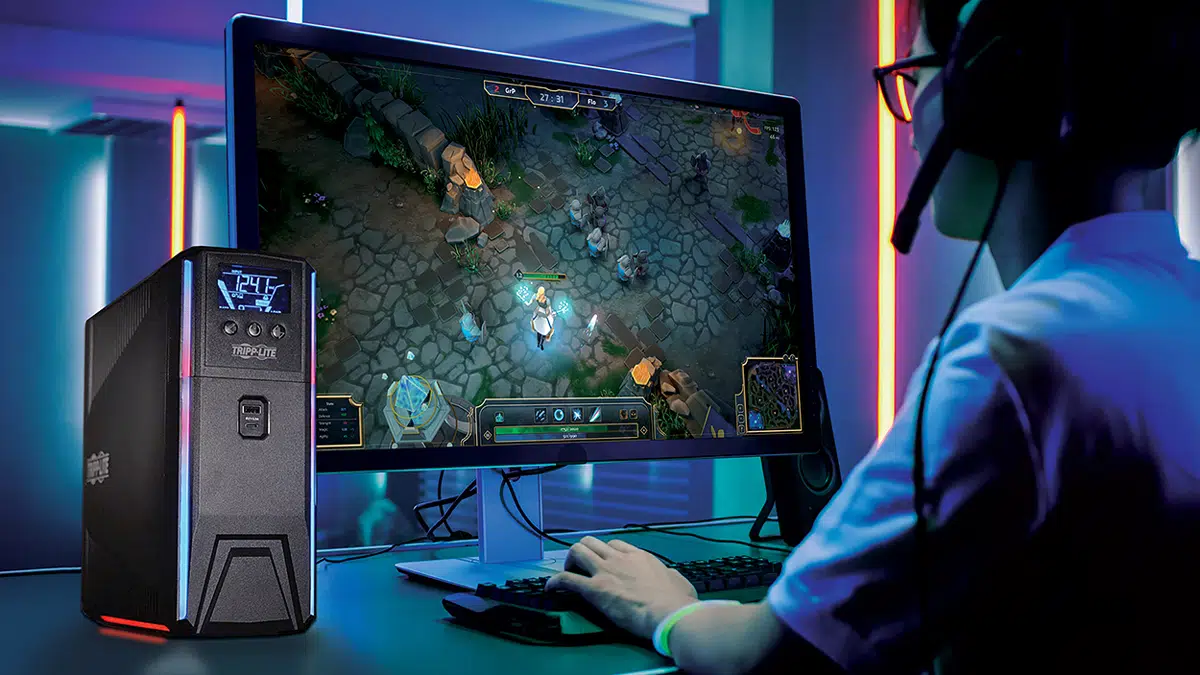 Eaton Announces Tripp Lite Pure Sine Wave Gaming UPS Systems with RGB LEDs