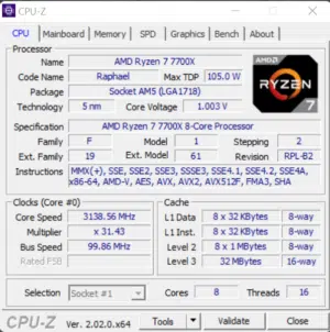 AMD Ryzen 7 7700X CPU Review