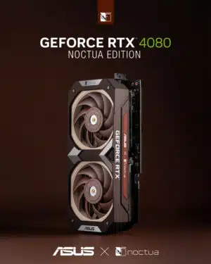NVIDIA GeForce RTX 4090 with Three Noctua NF-A9 Fans Runs 8 Degrees Cooler