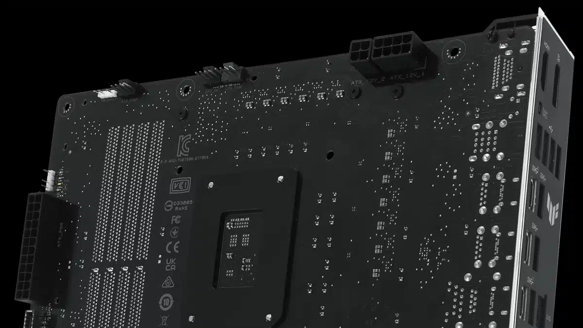 ASUS TUF GAMING B760M-BTF WIFI D4 Motherboard Features Rear Connectors