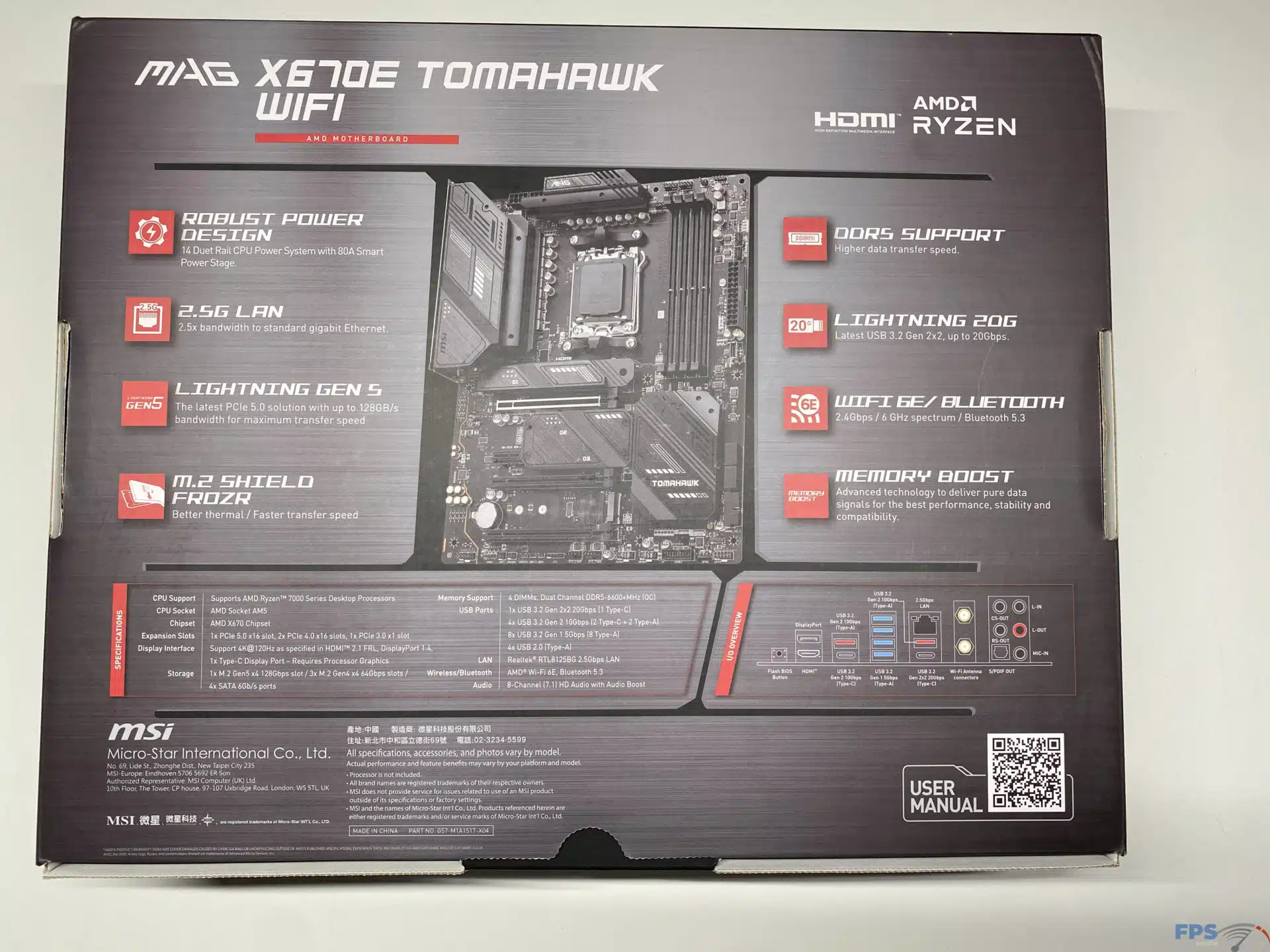 MSI MAG X670E TOMAHAWK WIFI Motherboard Review