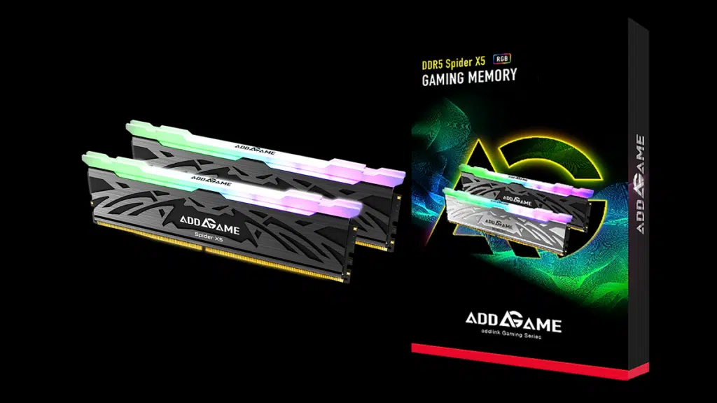 addlink AddGame Spider X5 RGB DDR5 32GB (2x16GB) 6400MHz Memory Review