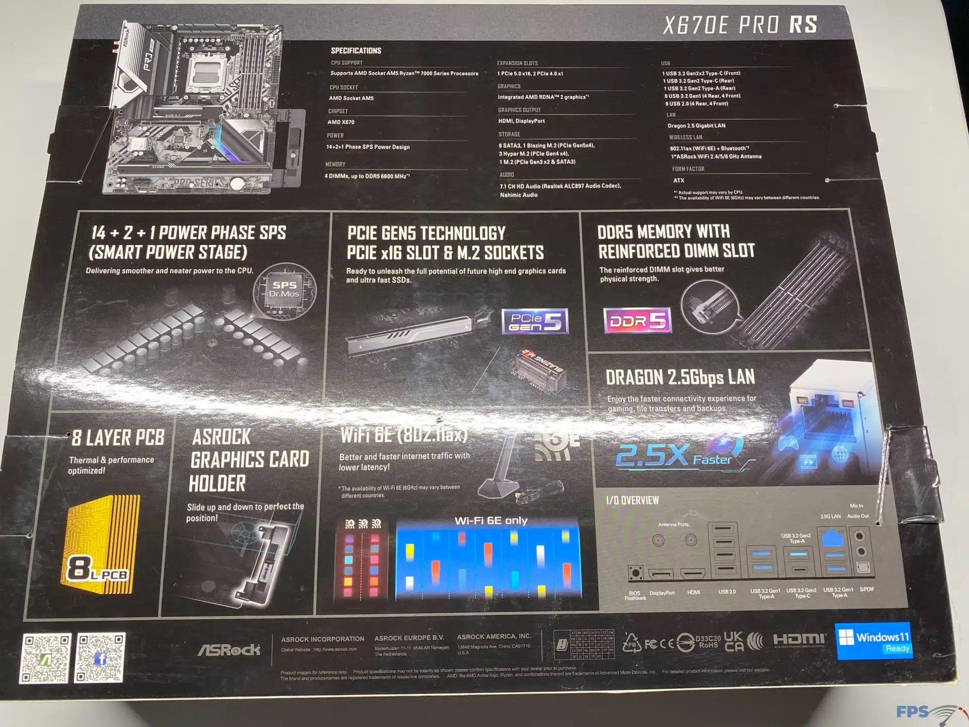 ASRock X670E Pro RS Motherboard Review