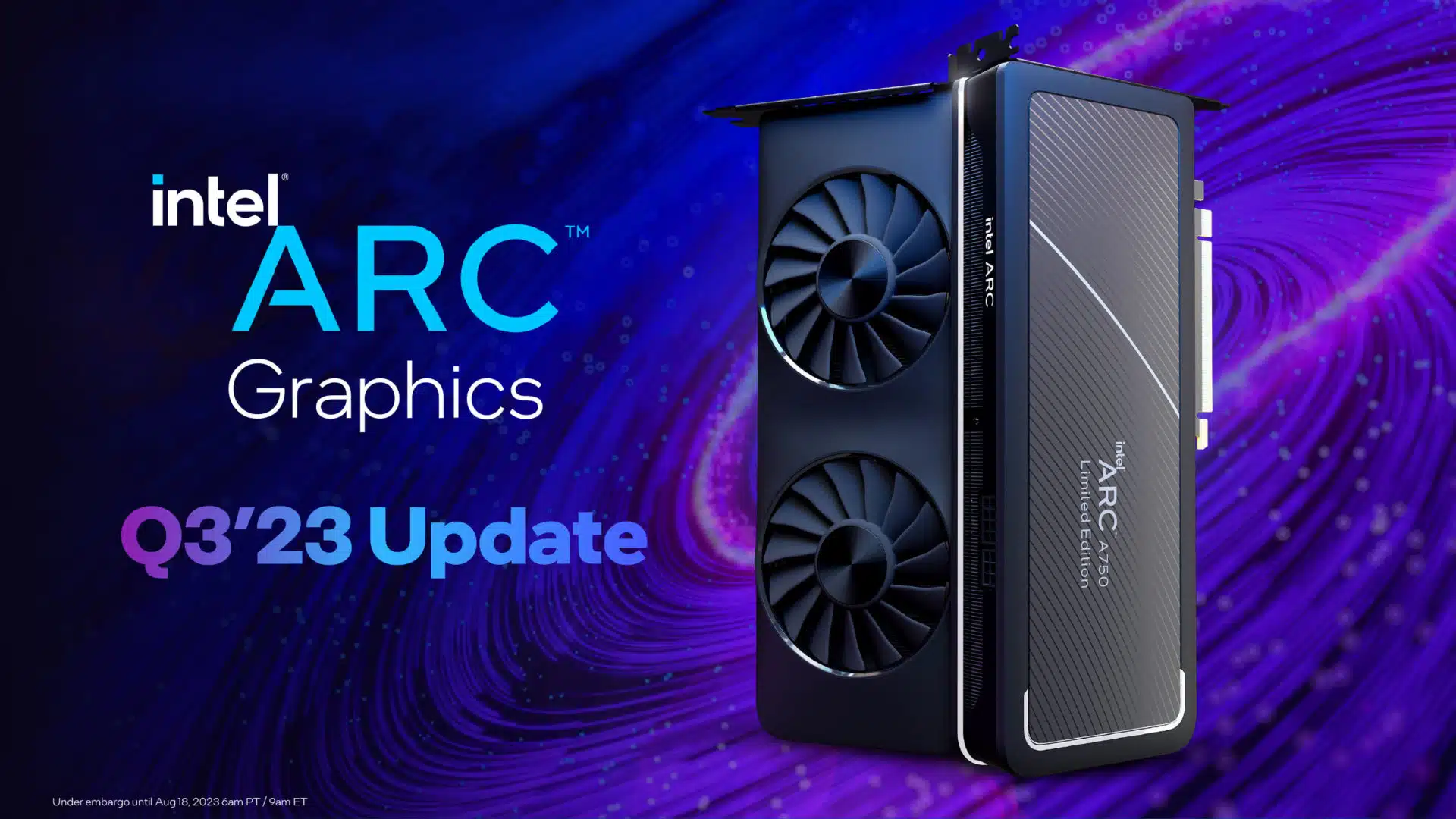 Intel Arc Graphics Q3'23 Update