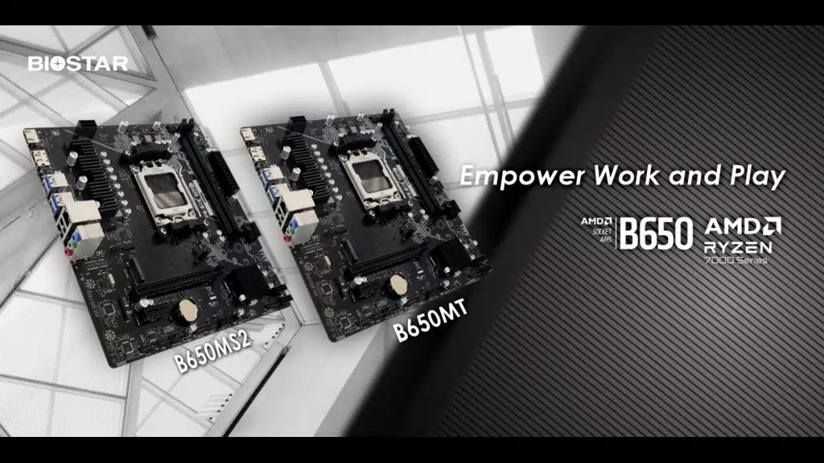 BIOSTAR Unveils B650MT and B650MS2 Motherboards for AMD Ryzen 7000 ...