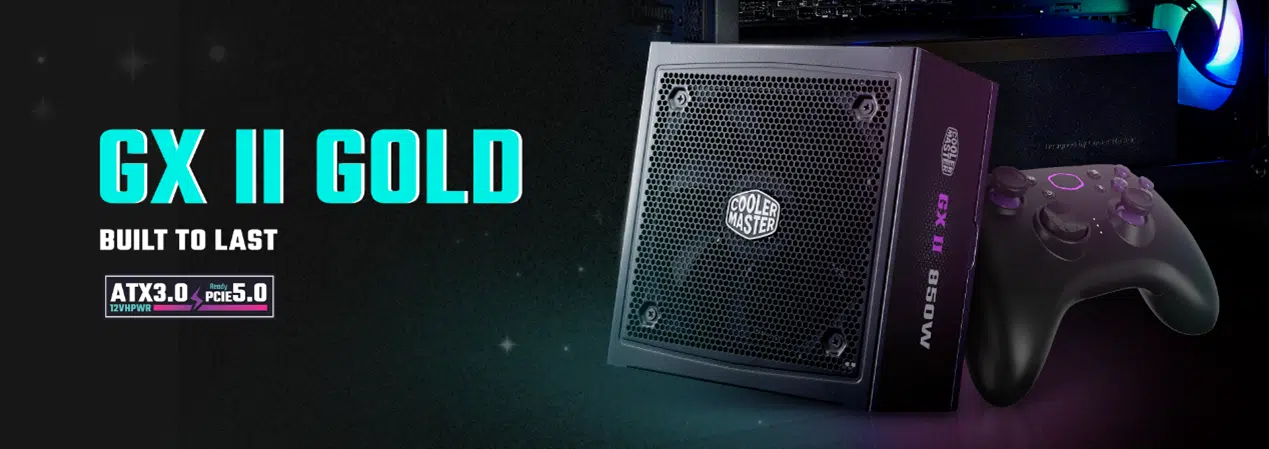 Cooler Master Launches GX II Gold ATX 3.0 Power Supplies