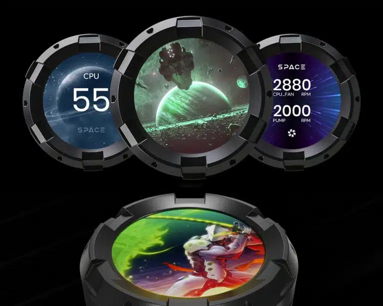 ID-COOLING Announces Space LCD AIO Liquid CPU Cooler Lineup Which ...