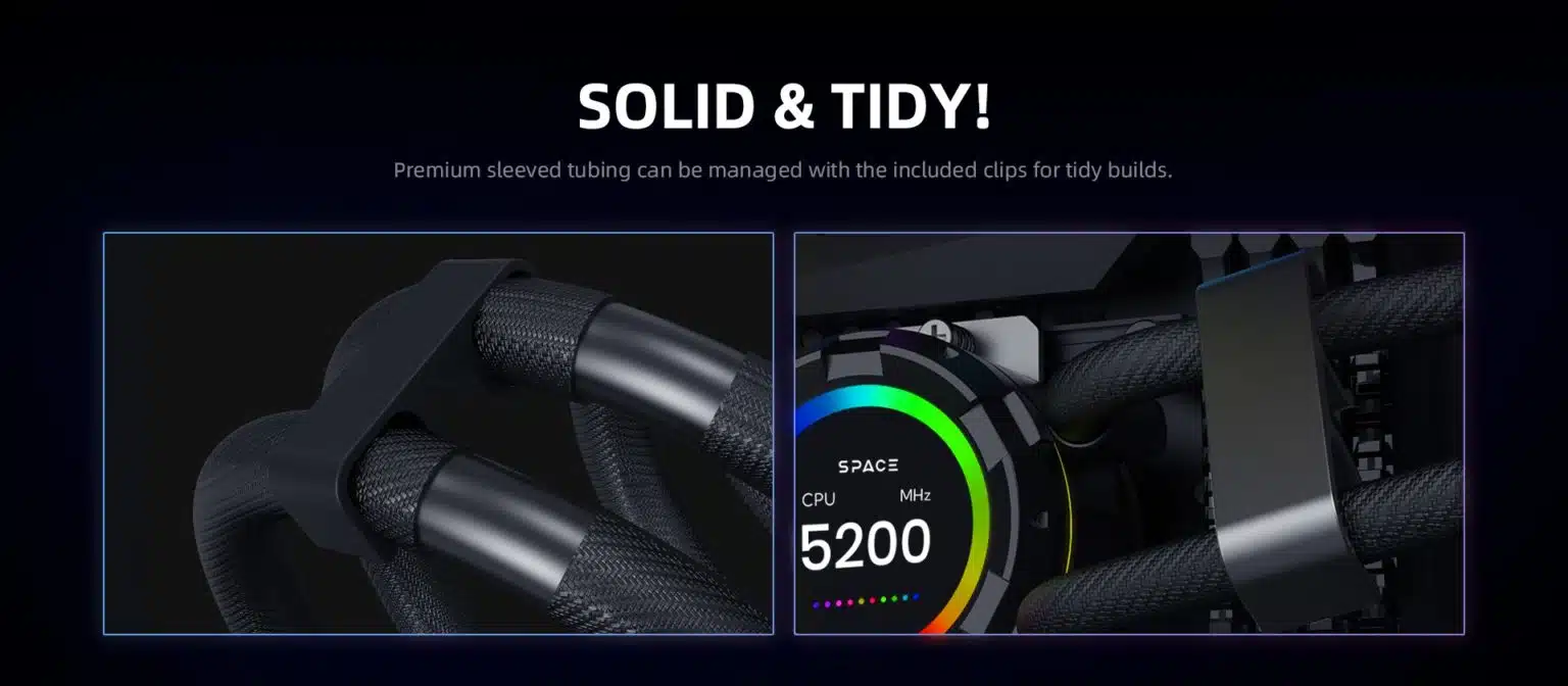 ID-COOLING Announces Space LCD AIO Liquid CPU Cooler Lineup Which ...