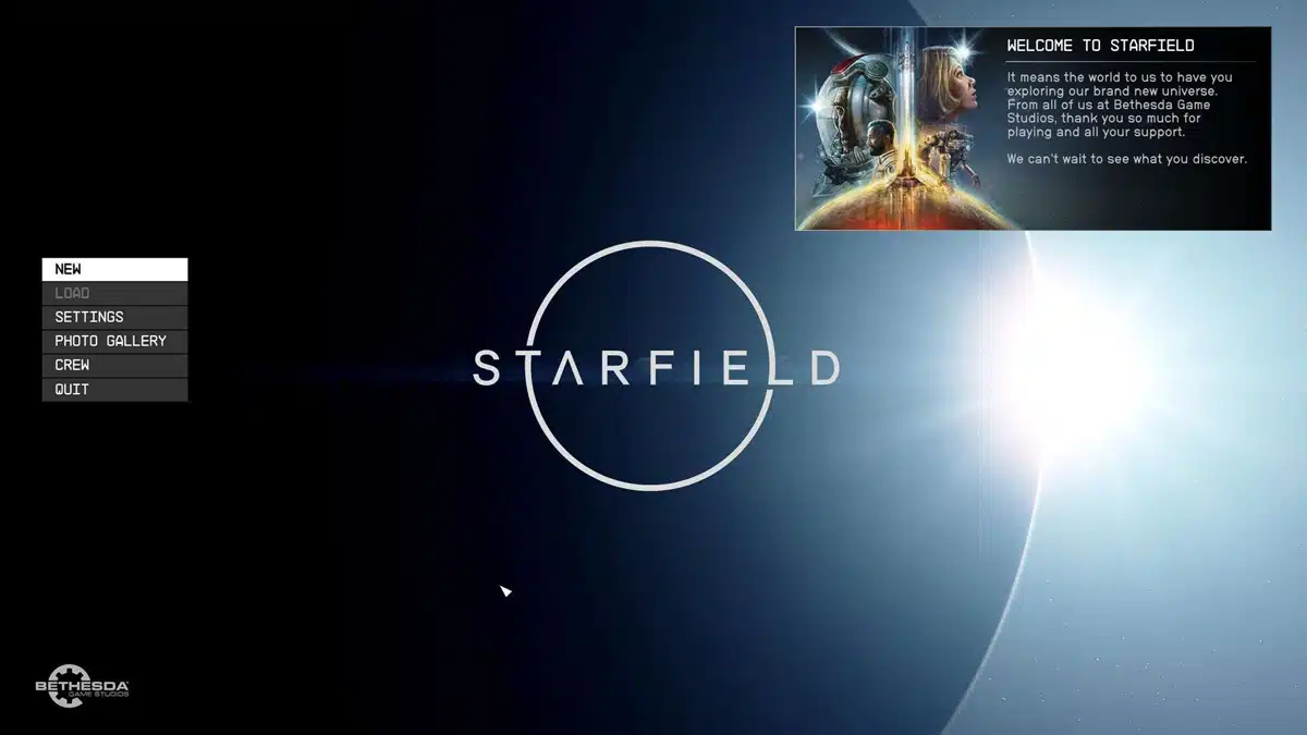 Starfield's Start Screen Reveals a "Rushed" Game, Former Team Lead of ...