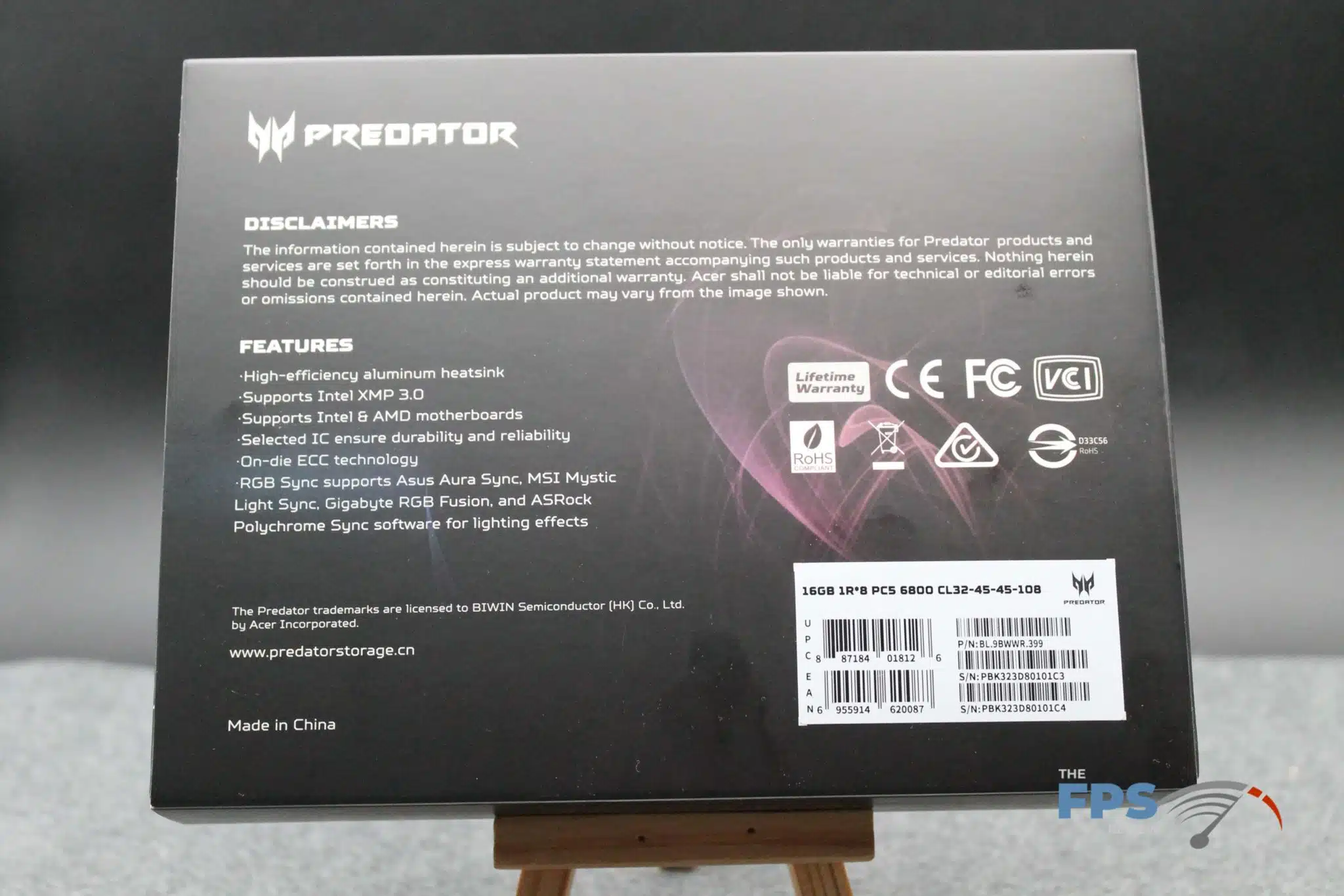 Acer Predator Hermes DDR5 6800MHz 32GB (2x16) Memory Kit Review