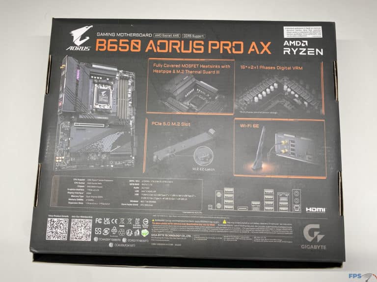 GIGABYTE B650 AORUS PRO AX Motherboard Review