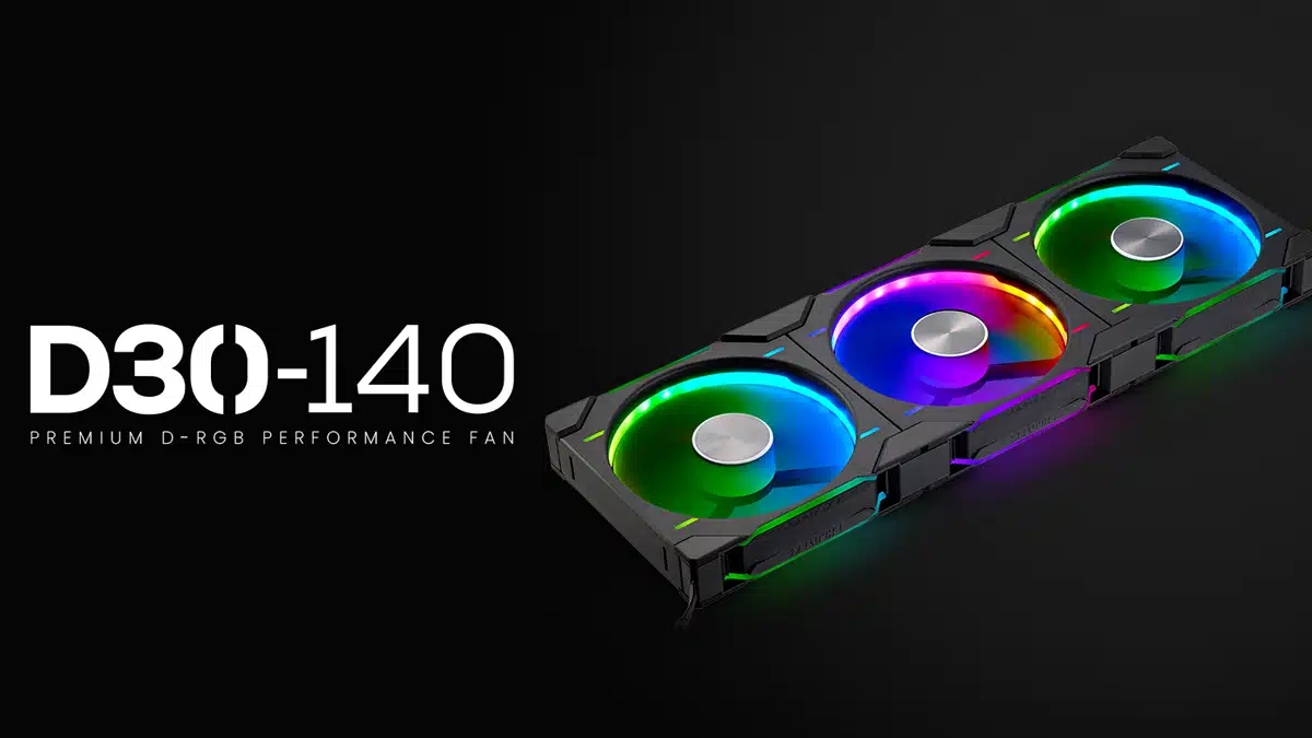 Phanteks Expands D-RGB D30 Fan Lineup with 140 mm Models