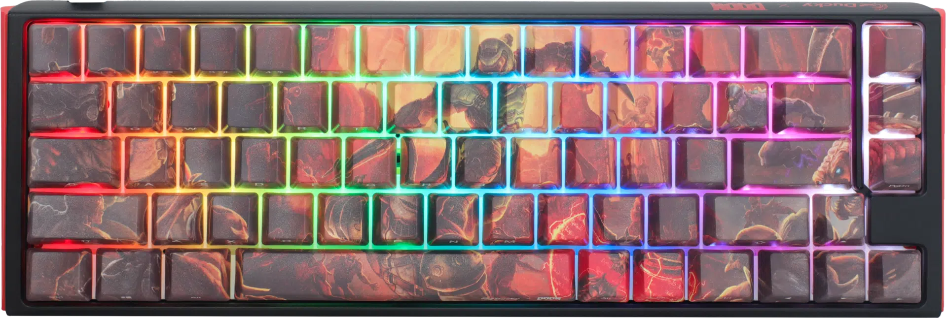 Ducky x DOOM Edition One 3 SF Mechanical Keyboard with RGB Lighting ...