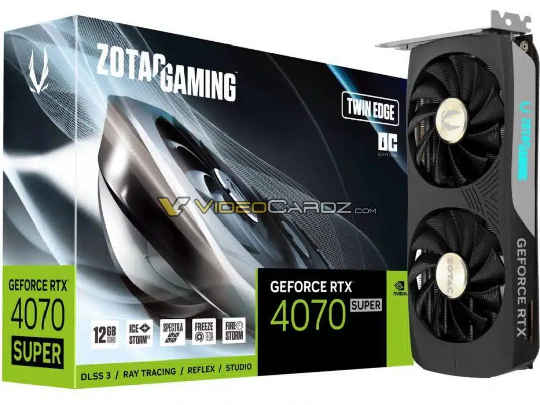 ZOTAC GAMING GeForce RTX 4070 SUPER Trinity and Twin Edge Models ...