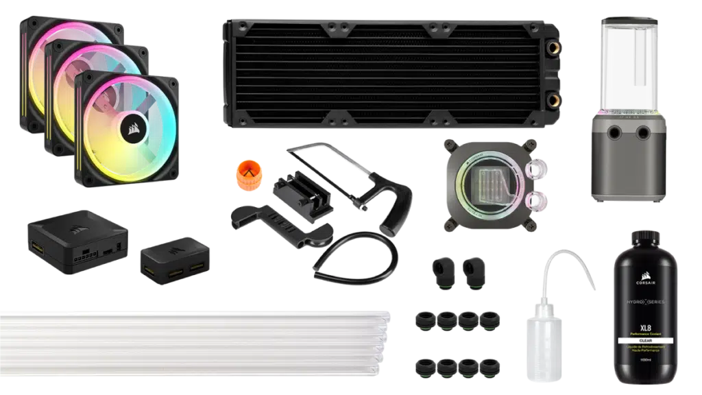 Corsair Launches Hydro X Series iCUE LINK XH405i RGB Custom Cooling Kit and New Water Blocks for ...