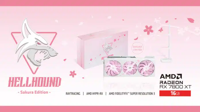 PowerColor Unveils Hellhound RX 7800 XT Sakura Edition with White ...