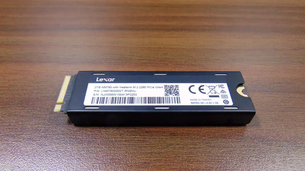 Lexar NM790 with Heatsink 2TB PCIe Gen4 M.2 NVMe SSD Review