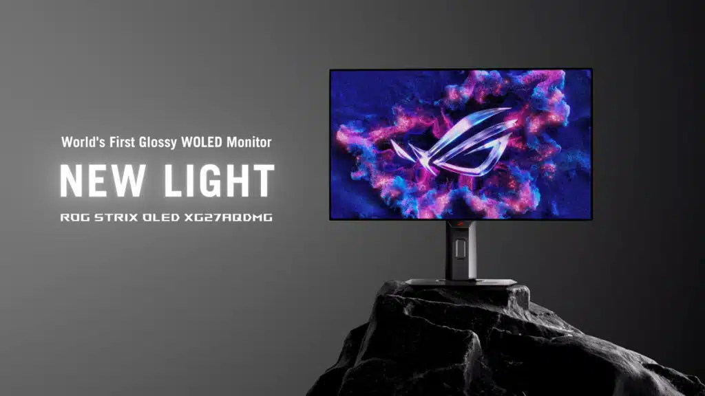 ASUS ROG Strix OLED XG27AQDMG Is the World's First Glossy WOLED Gaming ...