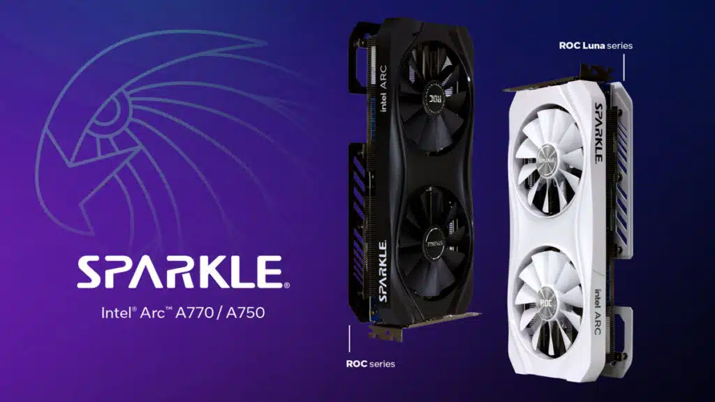 Sparkle Launches ROC and ROC Luna Intel Arc A770/A750 Graphics Cards