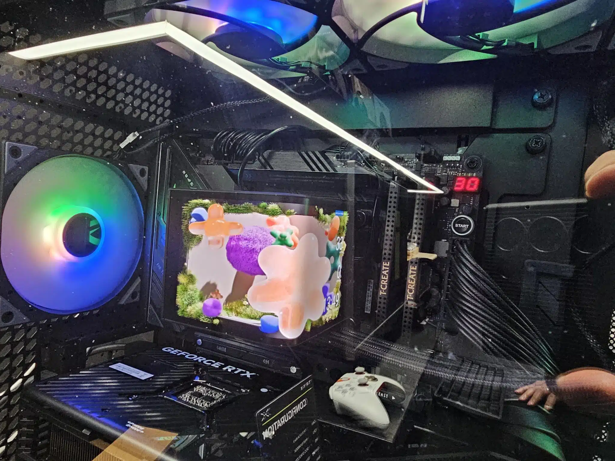 TRYX Makes a Debut Splash with a Curved Screen AIO CPU Cooler