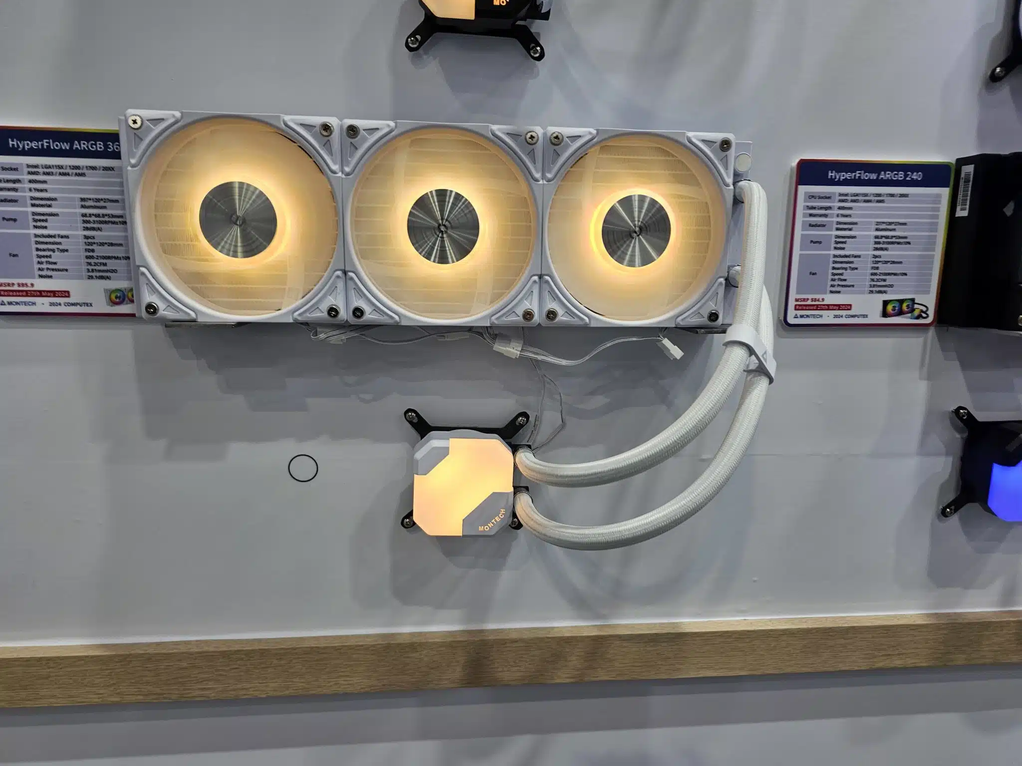 Montech Cools Off Its Booth at Computex 2024 with New AIOs