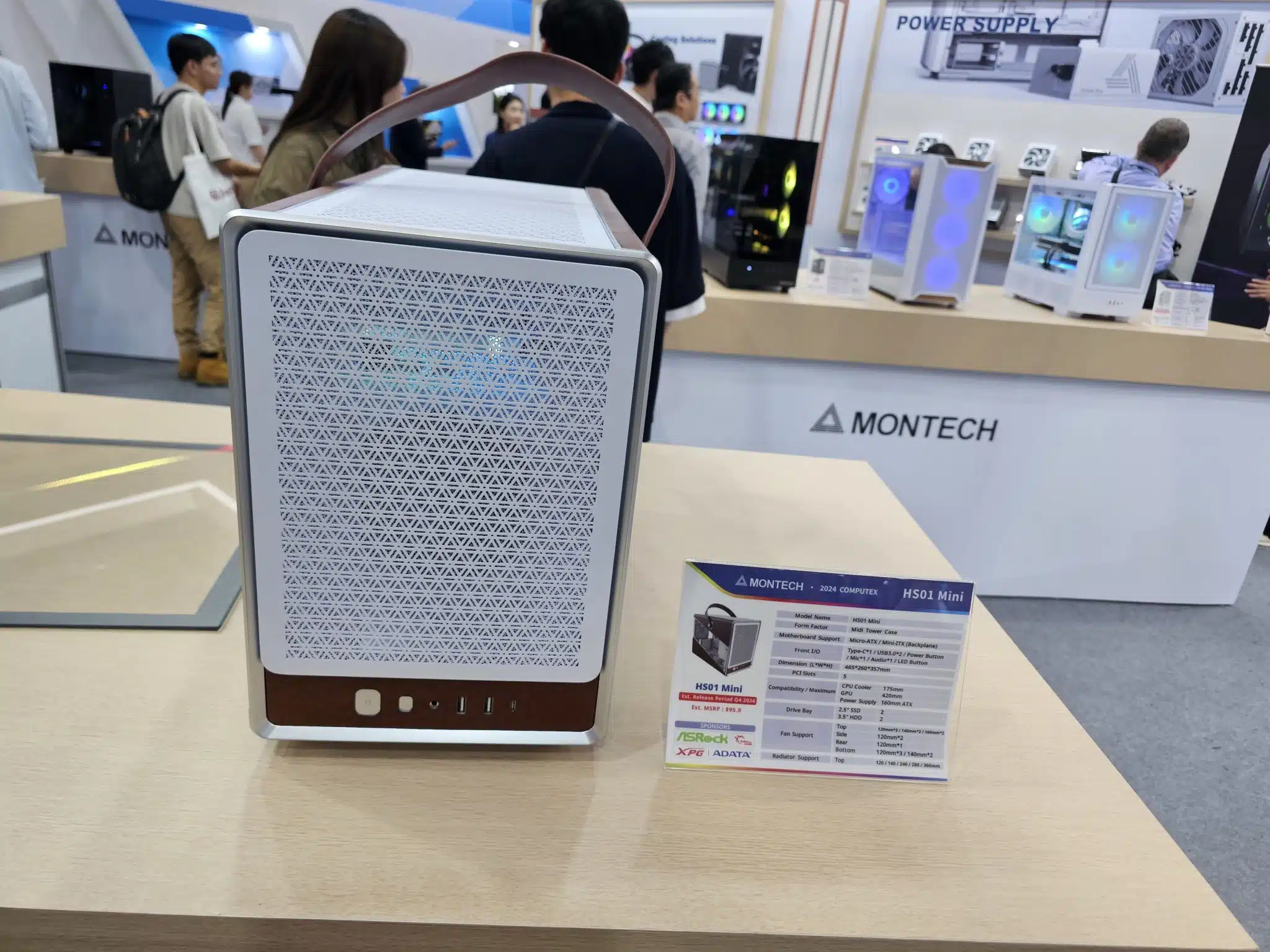 Montech Cools Off Its Booth at Computex 2024 with New AIOs